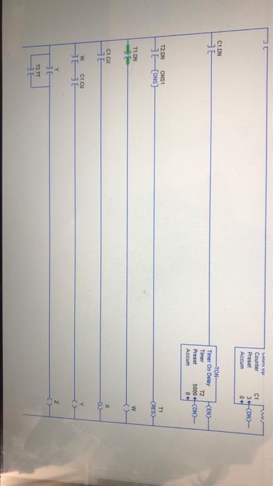 Solved Timing Diagram Logic RTO Retentive Timero en Timer TI | Chegg.com