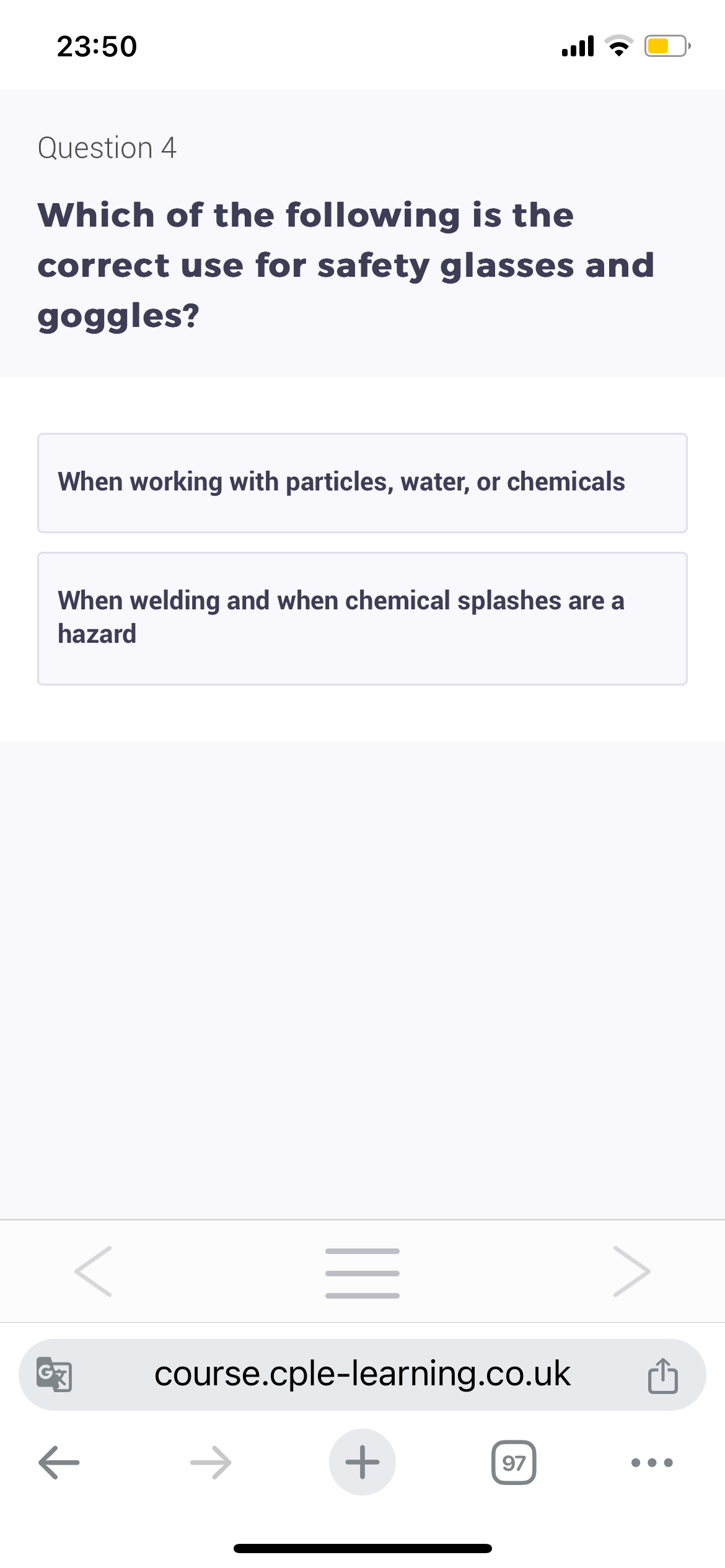 Solved Question 4Which of the following is thecorrect use | Chegg.com