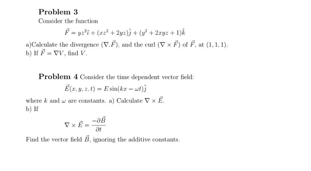 Solved Problem 3 Consider the function | Chegg.com