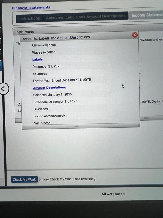Solved Acsounta, Labols and Amount Buseriptions Income | Chegg.com