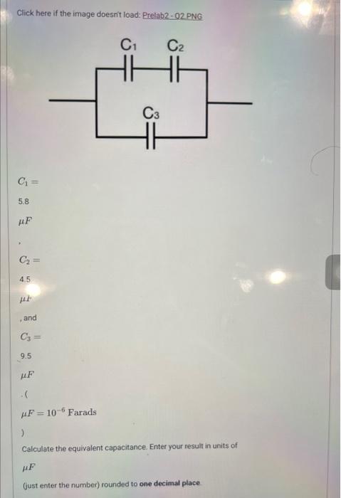 Solved Click here if the image doesnt load: Prelab2-01.PNG | Chegg.com