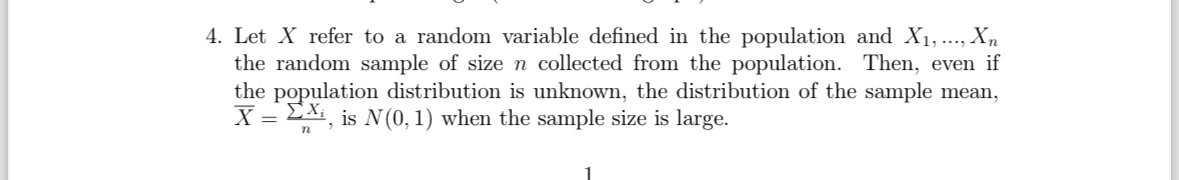 Solved Let x ﻿refer to a random variable defined in the | Chegg.com