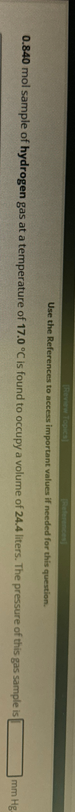 Solved Use the References to access important values if | Chegg.com