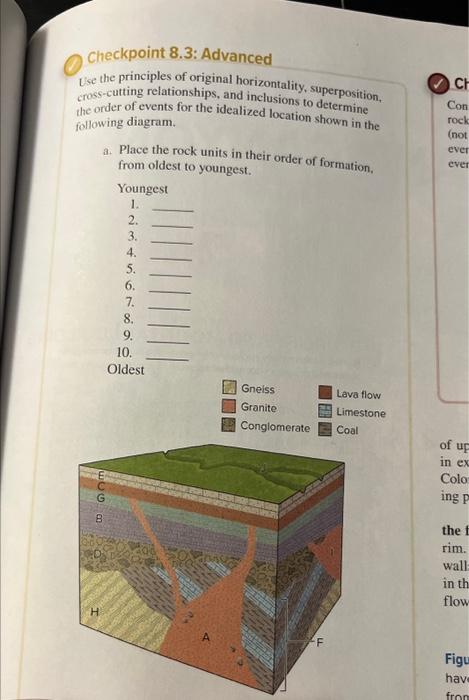 Solved Checkpoint 8.3: Advanced Use the principles of | Chegg.com