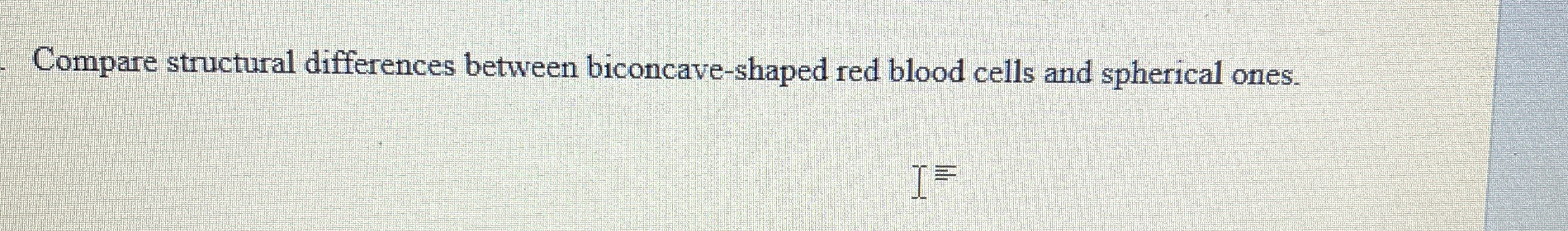 Solved Compare structural differences between | Chegg.com