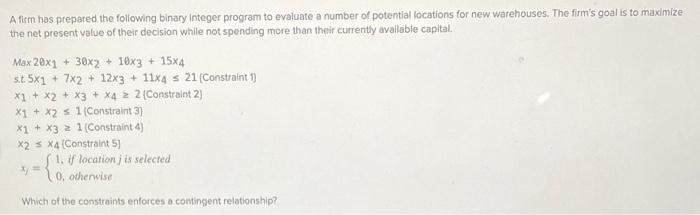 Solved A fitm has prepared the following binary integer | Chegg.com