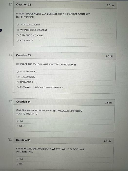 Solved WHICH TYPE OF AGENT CAN BE LIABLE FOR A BREACH OF | Chegg.com