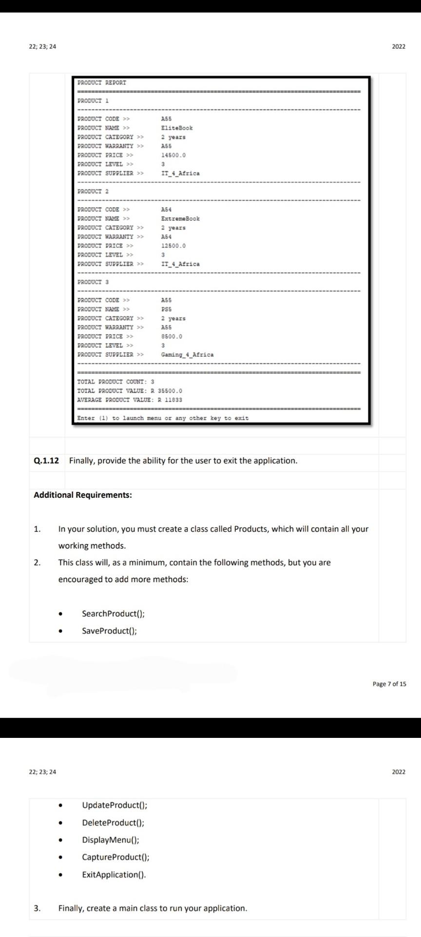 Solved Question 1 (Marks: 65) Extreme IT Products is a local | Chegg.com