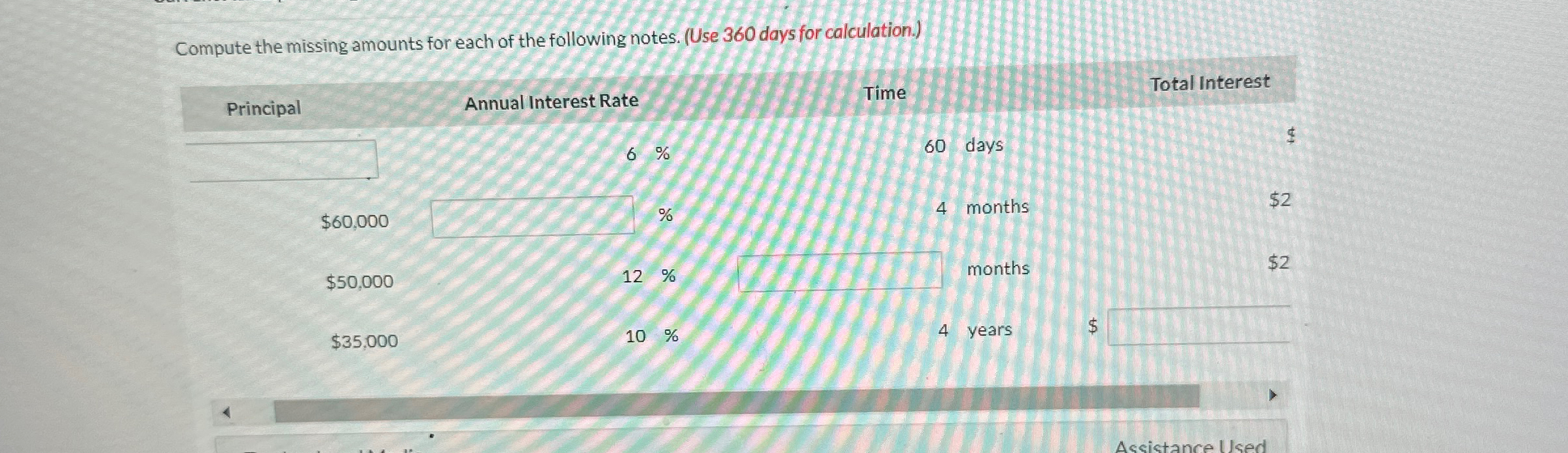 Compute the missing amounts for each of the following | Chegg.com
