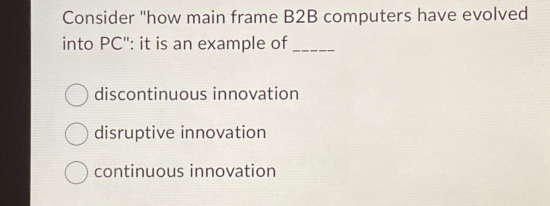 Solved Consider "how main frame B2B computers have evolved | Chegg.com