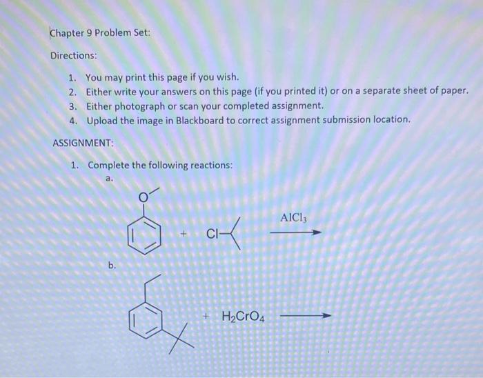 Solved Chapter 9 Problem Set: Directions: 1. You may print | Chegg.com