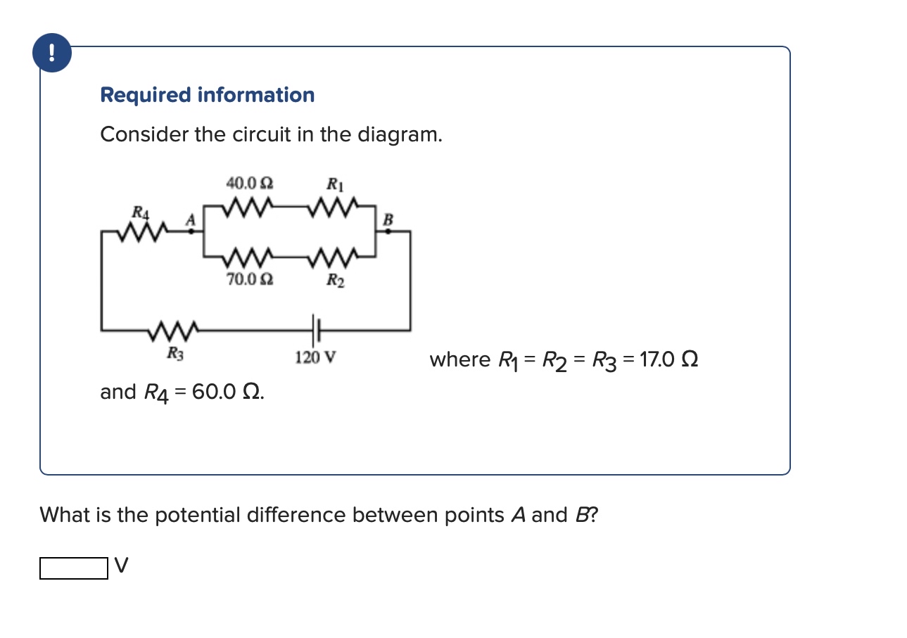 Solved Required informationConsider the circuit in the | Chegg.com