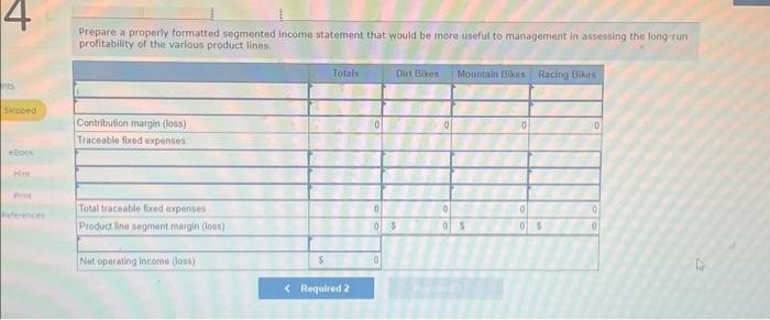 Solved The Regal Cycie Company manufactures three types of | Chegg.com