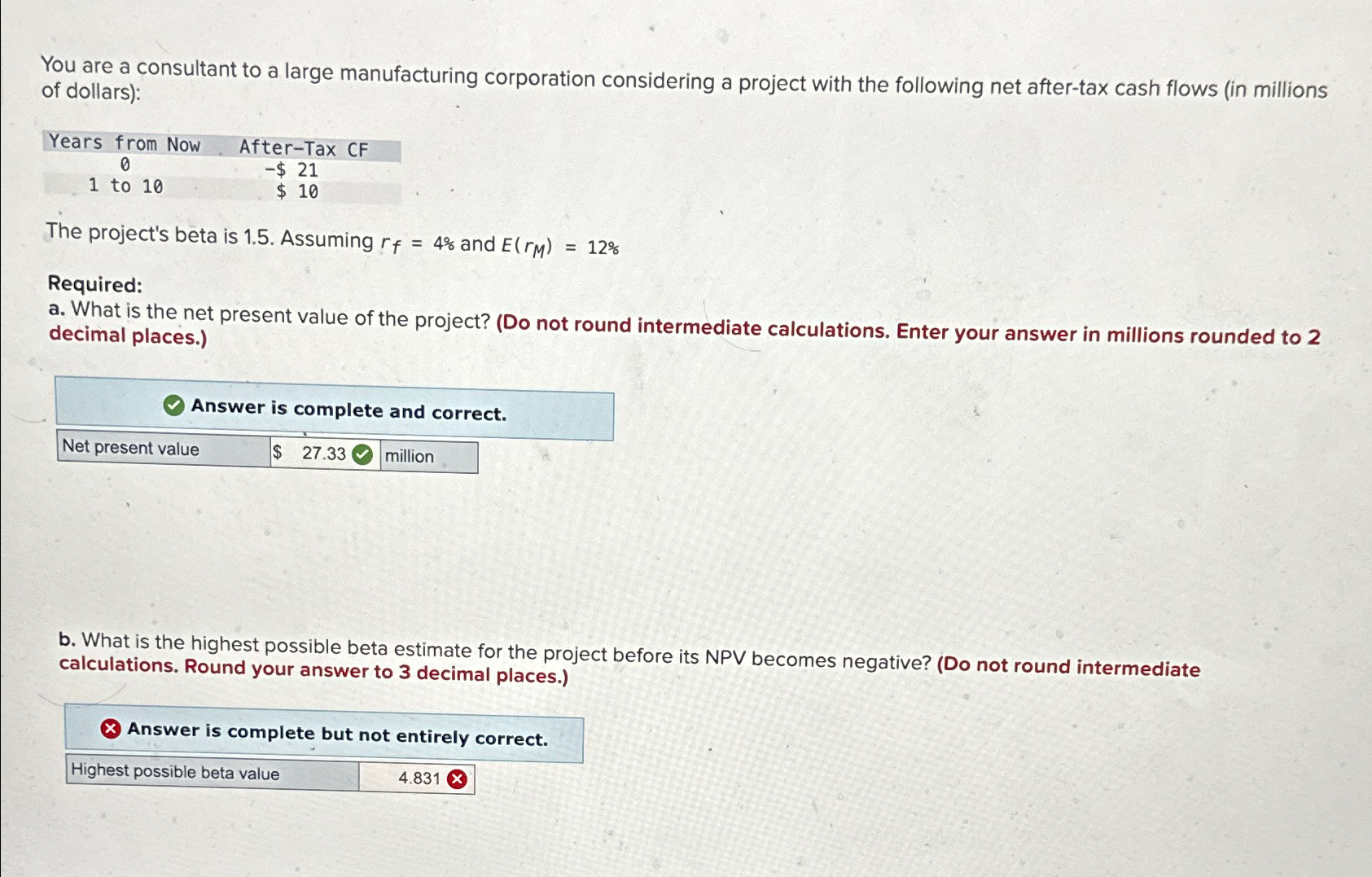 Solved You are a consultant to a large manufacturing | Chegg.com