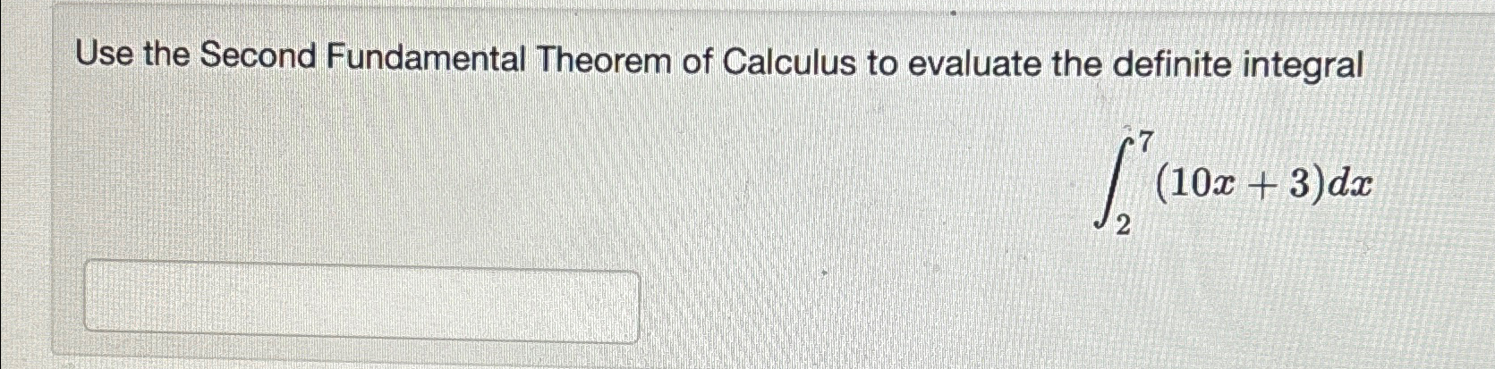 Solved Use the Second Fundamental Theorem of Calculus to | Chegg.com