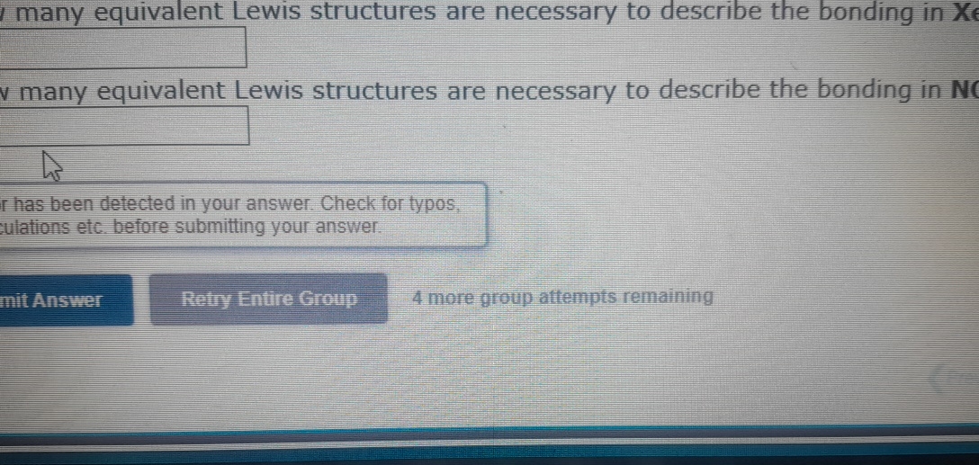 many equivalent Lewis structures are necessary to | Chegg.com