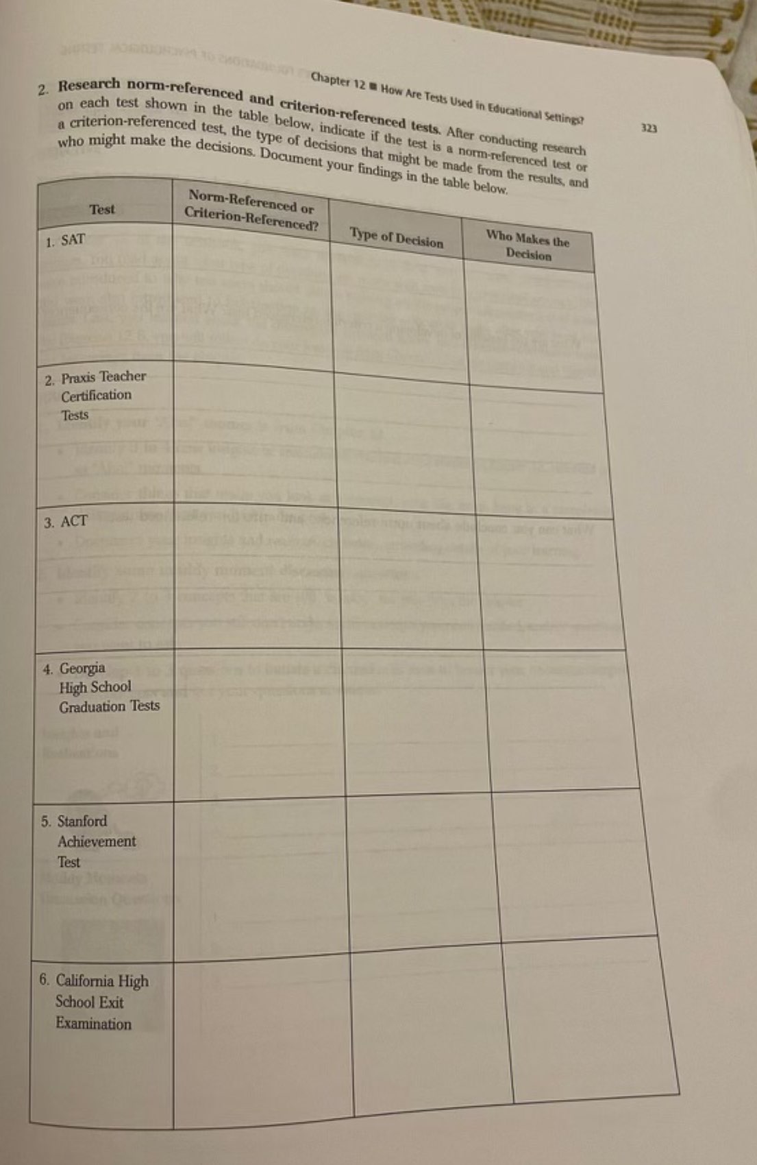 Solved Research norm-referenced and criterion-referencedon | Chegg.com