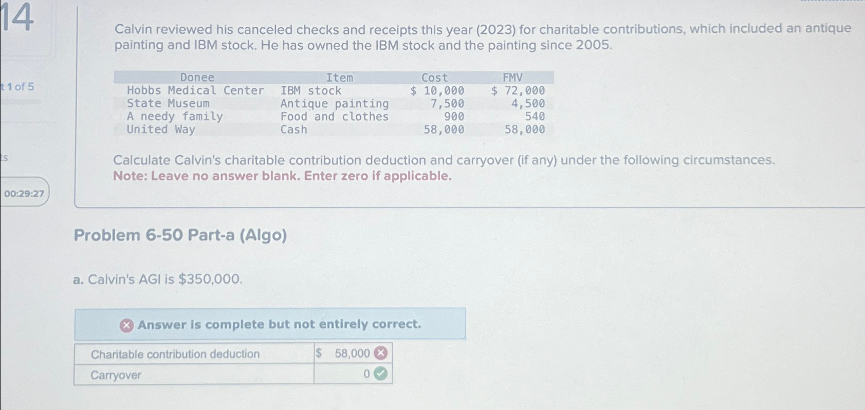 Solved Calvin reviewed his canceled checks and receipts this | Chegg.com