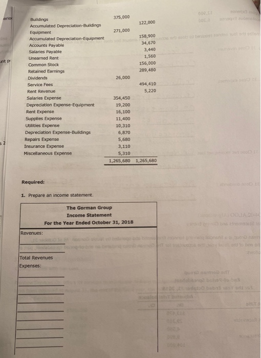 Solved 4. PR.04-02. ALGO (Algorithmic) Financial Statements | Chegg.com