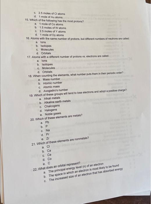 Solved Each question can have multiple correct answers, fill | Chegg.com