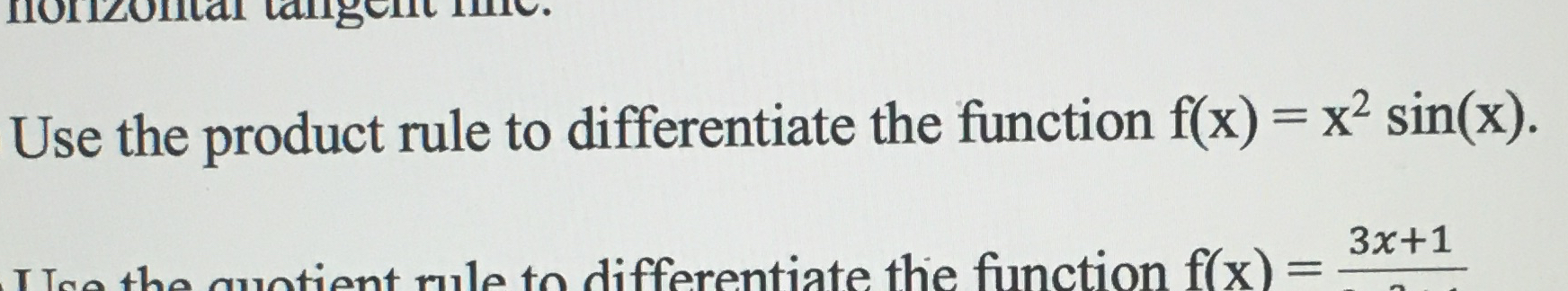 Solved Use the product rule to differentiate the function | Chegg.com