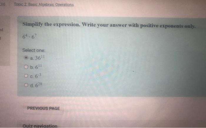 Solved Simplify the expression. Write your answer with | Chegg.com