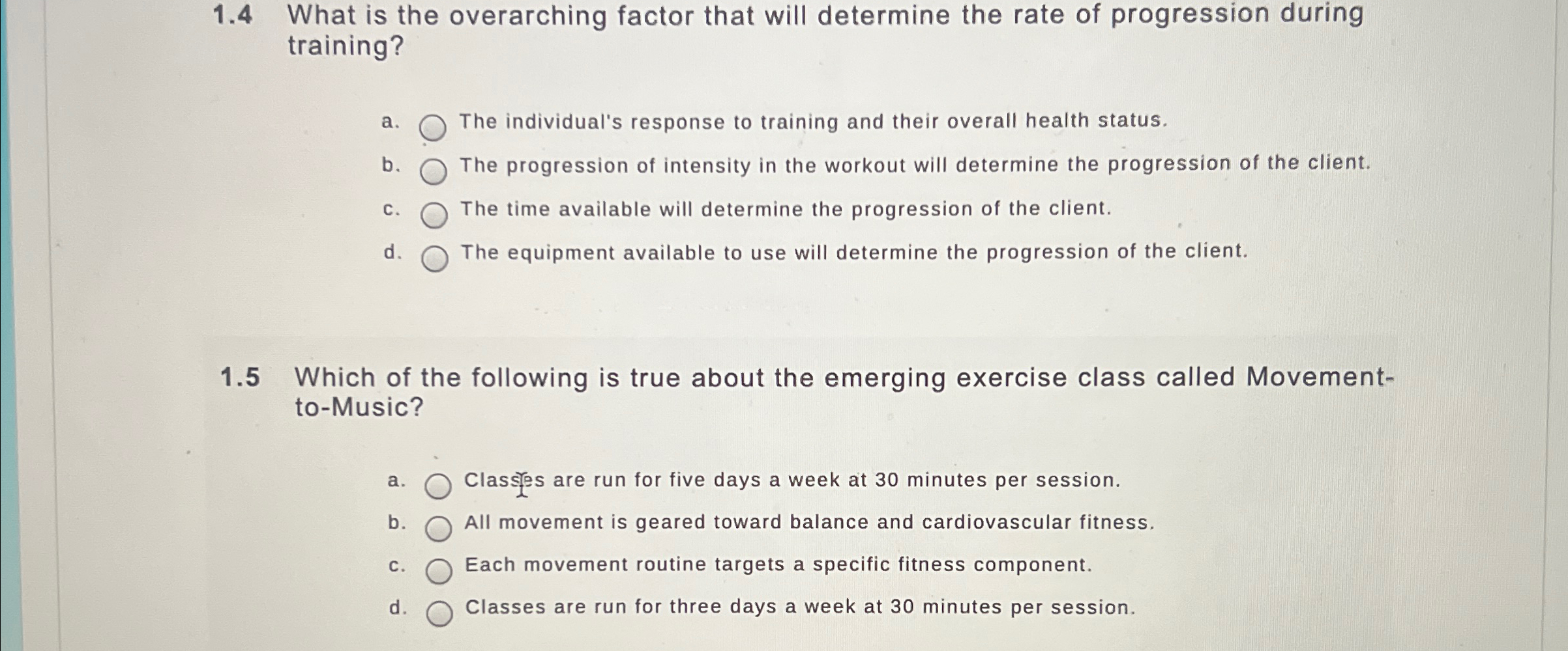 Solved 1.4 ﻿What is the overarching factor that will | Chegg.com
