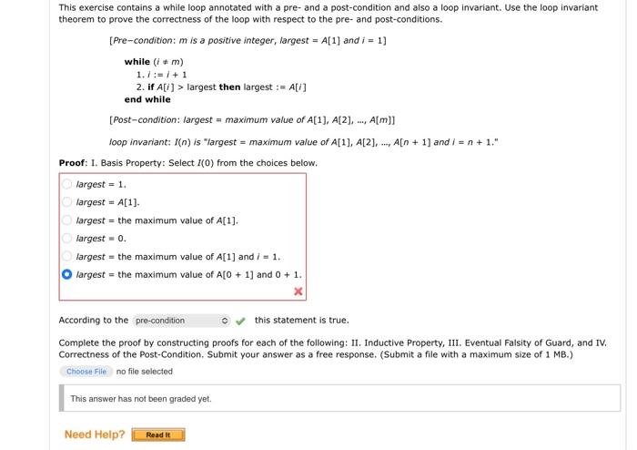 This Exercise Contains A While Loop Annotated With A 3490