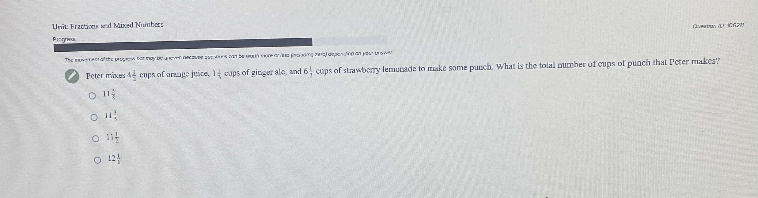 Solved ProgressThe movement of the progress bar may be | Chegg.com