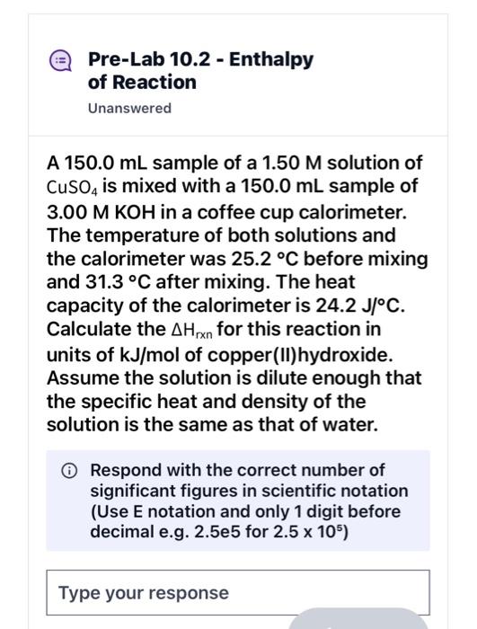 Solved A 150.0 mL sample of a 1.50M solution of CuSO4 is | Chegg.com