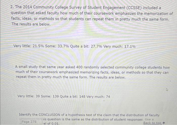 Solved there is not sufficient evidence to warrant rejection | Chegg.com