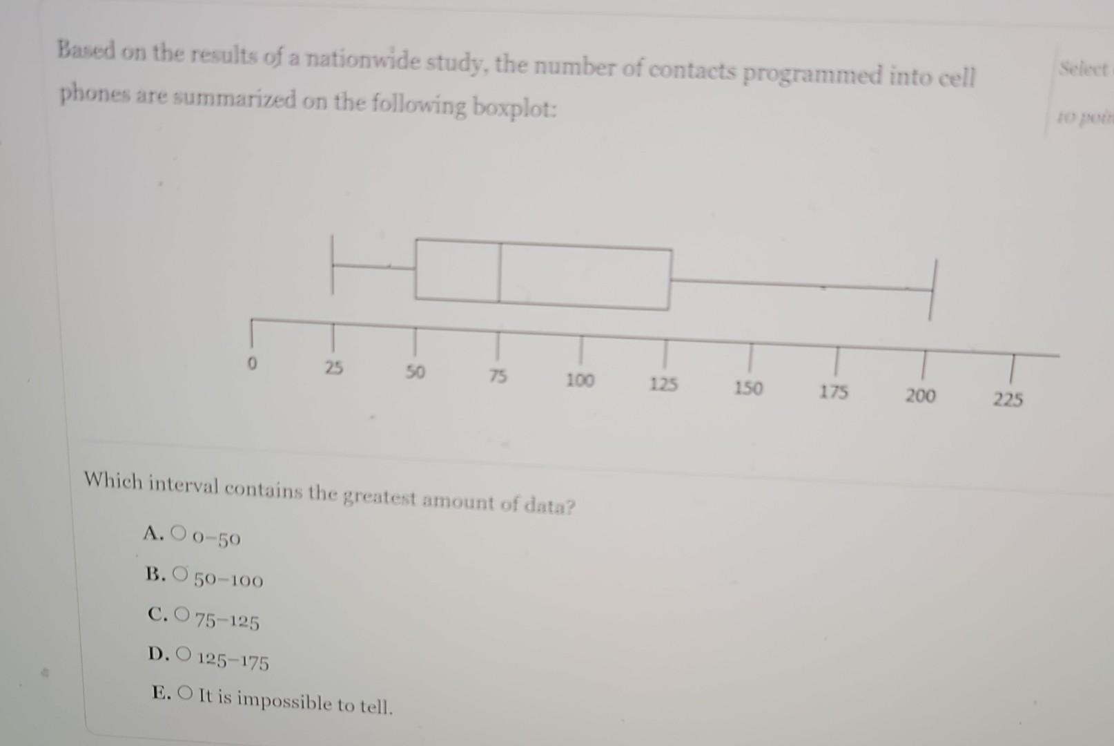 Solved The boxplots below show the number of marshmallows in | Chegg.com