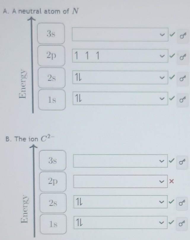 Solved Fill in the electrons in the orbital box diagrams | Chegg.com