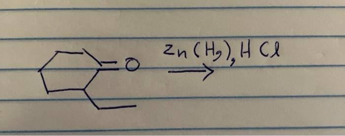 Solved Zn(Hg),HCl | Chegg.com