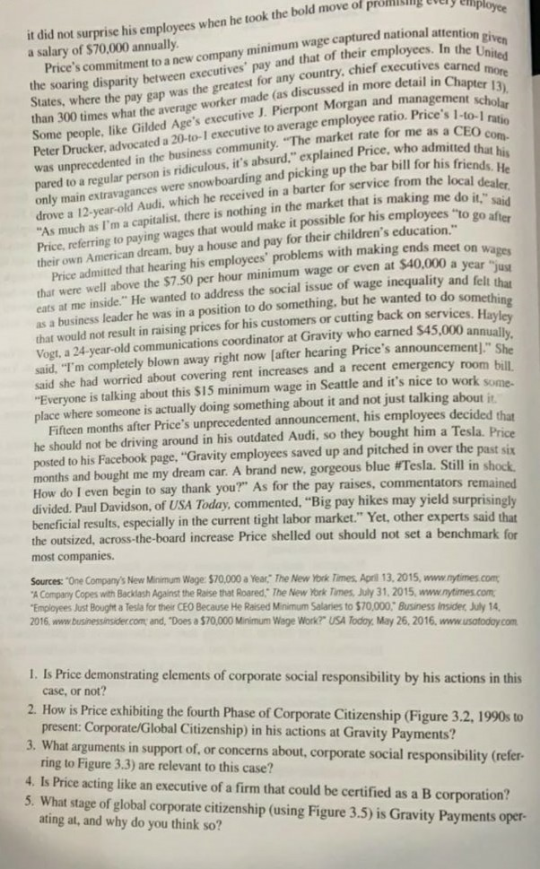 Solved Chapter 3 Corporate Social Responsibility and City | Chegg.com