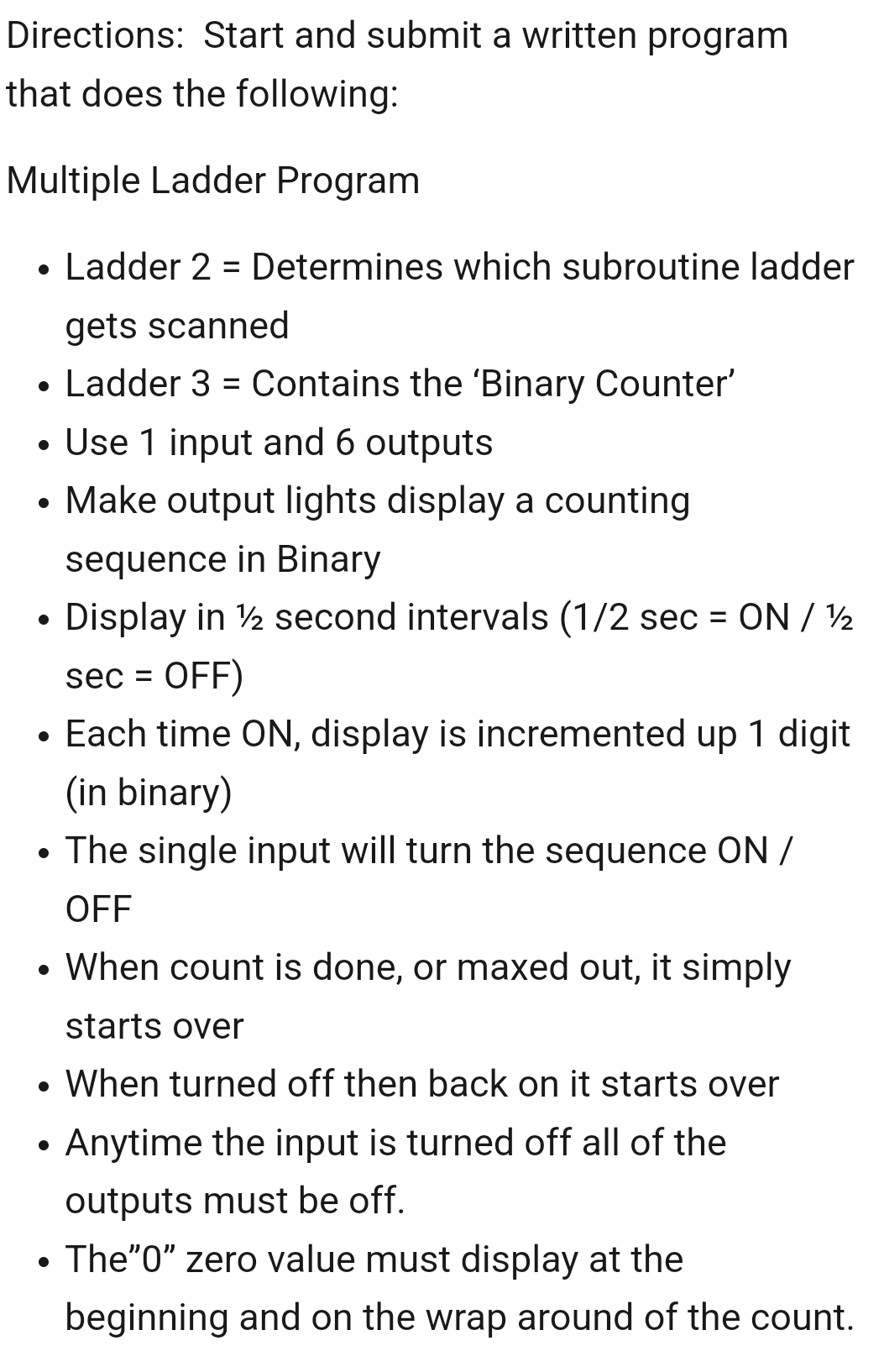 Solved Directions: Start and submit a written program that | Chegg.com
