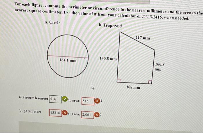 Solved I'm struggling to understand how to get the area on | Chegg.com