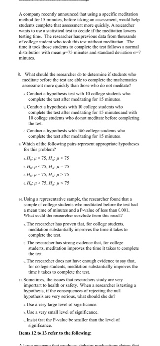 Solved Part II. Multiple-Choice Items (3 points each) 6. | Chegg.com