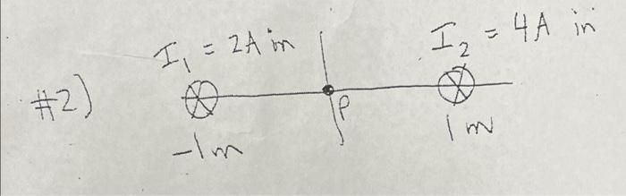 Solved 2) In below diagram, calculate the net magnetic field | Chegg.com