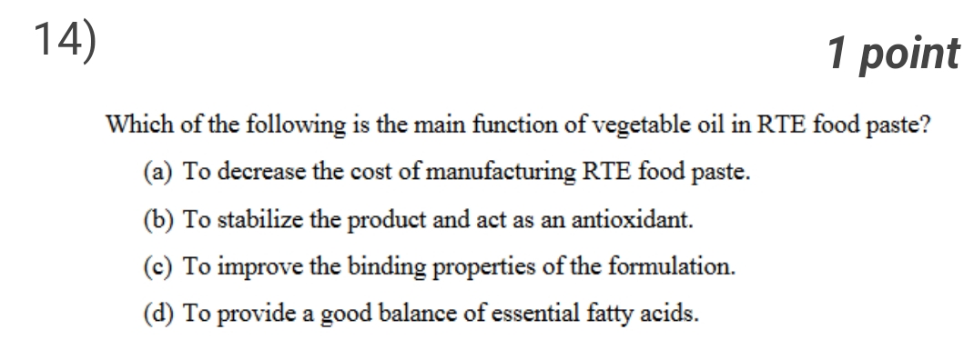 Solved 1 ﻿pointWhich of the following is the main function | Chegg.com