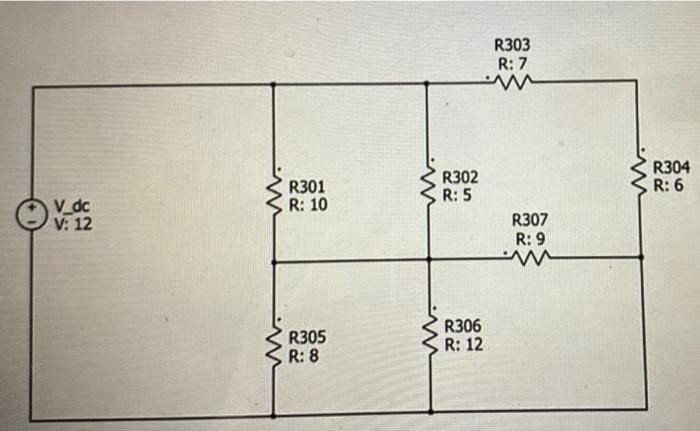 Solved Using the series-parallel reduction method, determine | Chegg.com