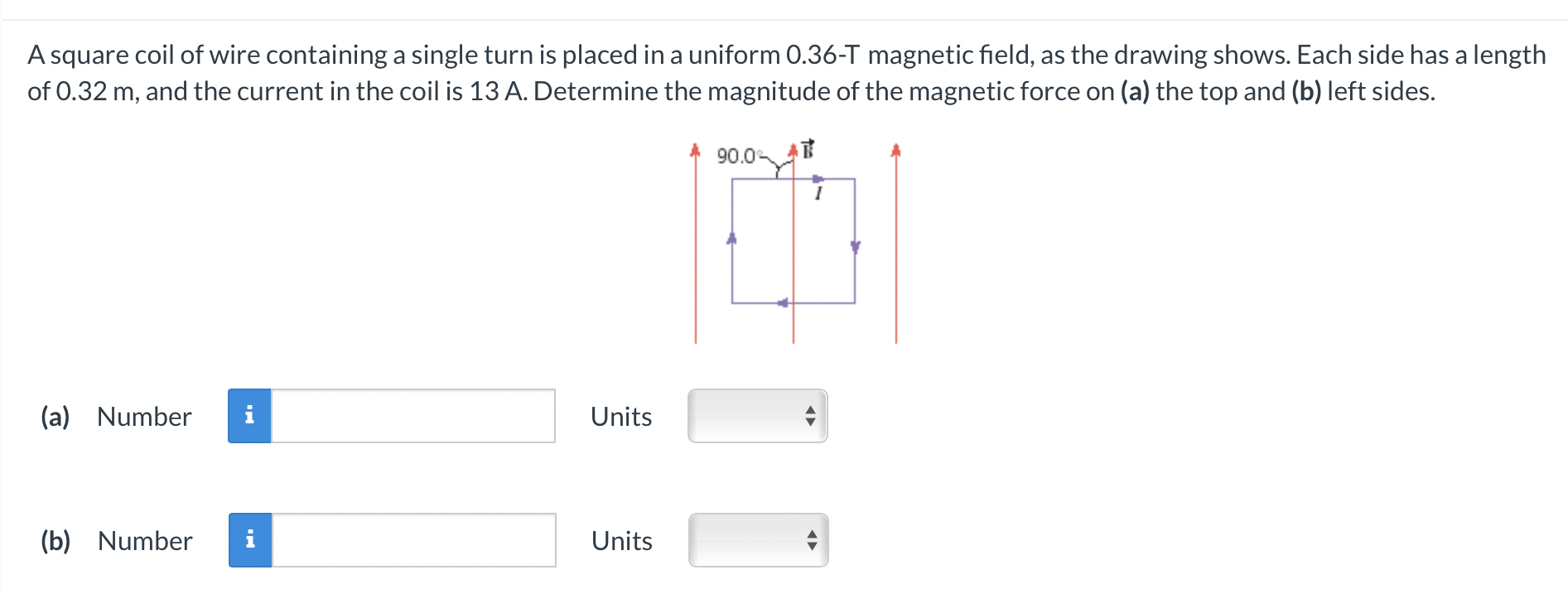 Solved A square coil of wire containing a single turn is | Chegg.com