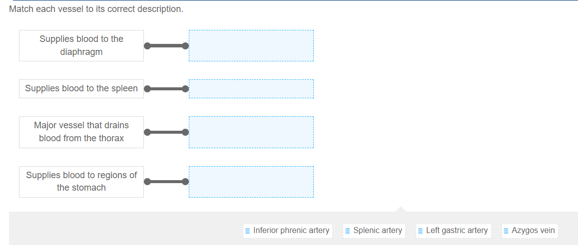 Solved Match each vessel to its correct description.Supplies | Chegg.com
