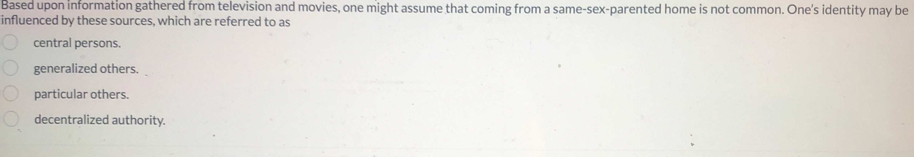 Solved Based upon information gathered from television and | Chegg.com