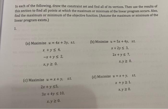 Solved At the end of Section 2−4, do problems 1c and 7. On | Chegg.com