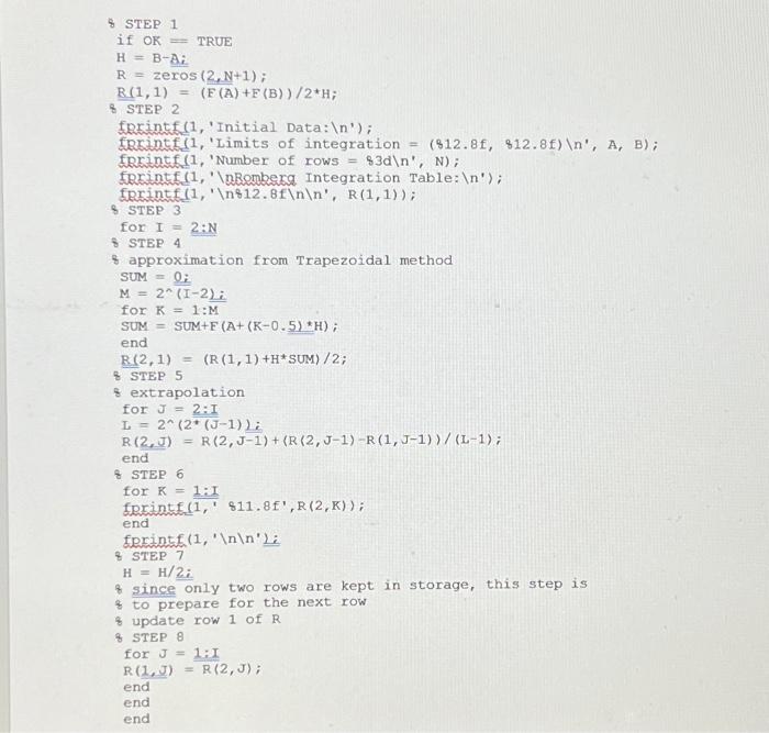 Solved run the given algorithm on matlab with given code. | Chegg.com Solved run the given algorithm on matlab with given code. | Chegg.com