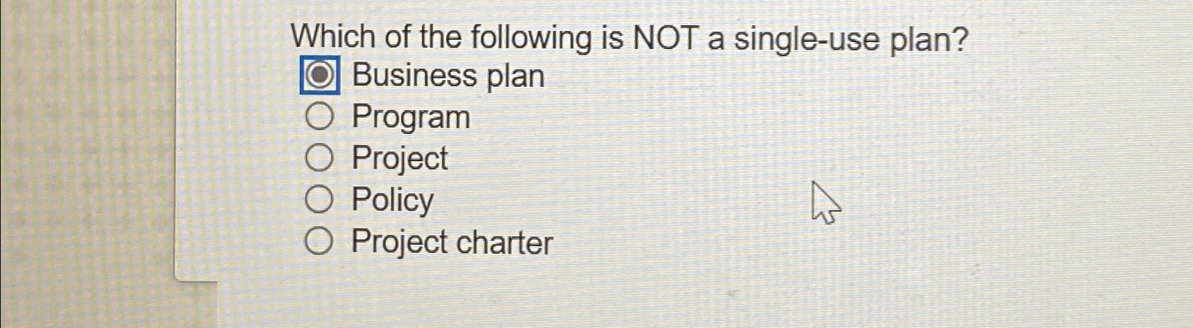 Solved Which of the following is NOT a single-use | Chegg.com