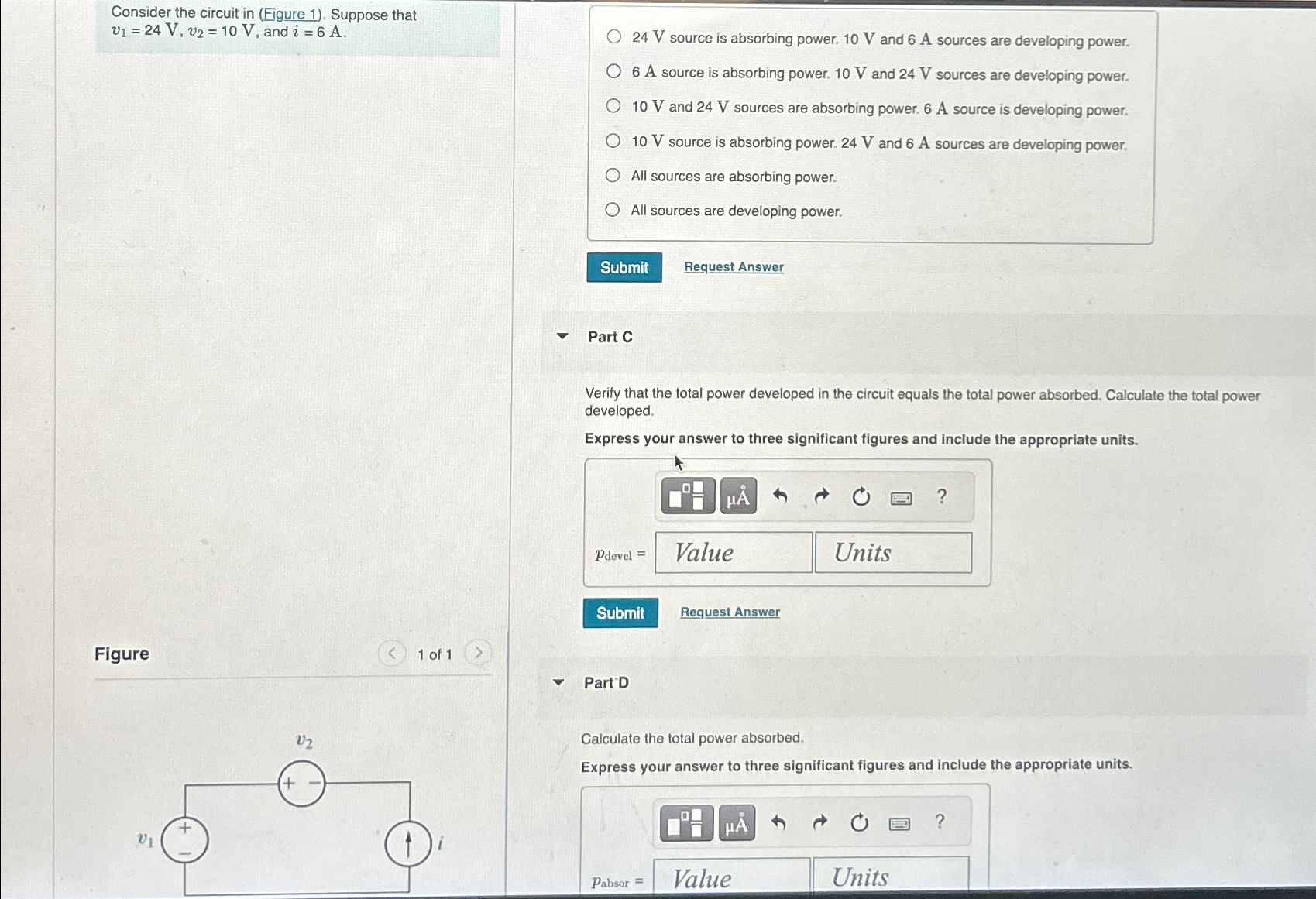 Solved Consider the circuit in (Figure 1). ﻿Suppose that | Chegg.com