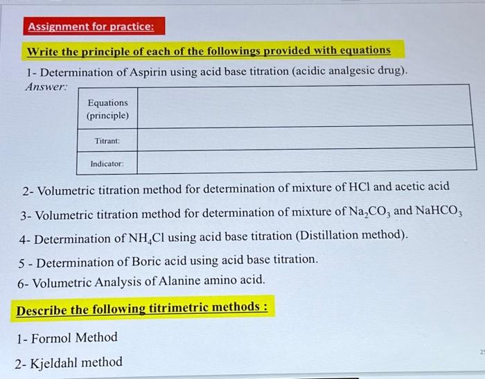 Solved Write the principle of each of the followings | Chegg.com