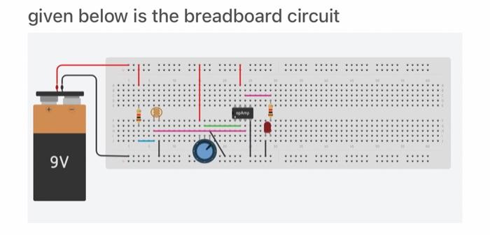 Solved add a button and a dc motor to the circuit breadboard | Chegg.com